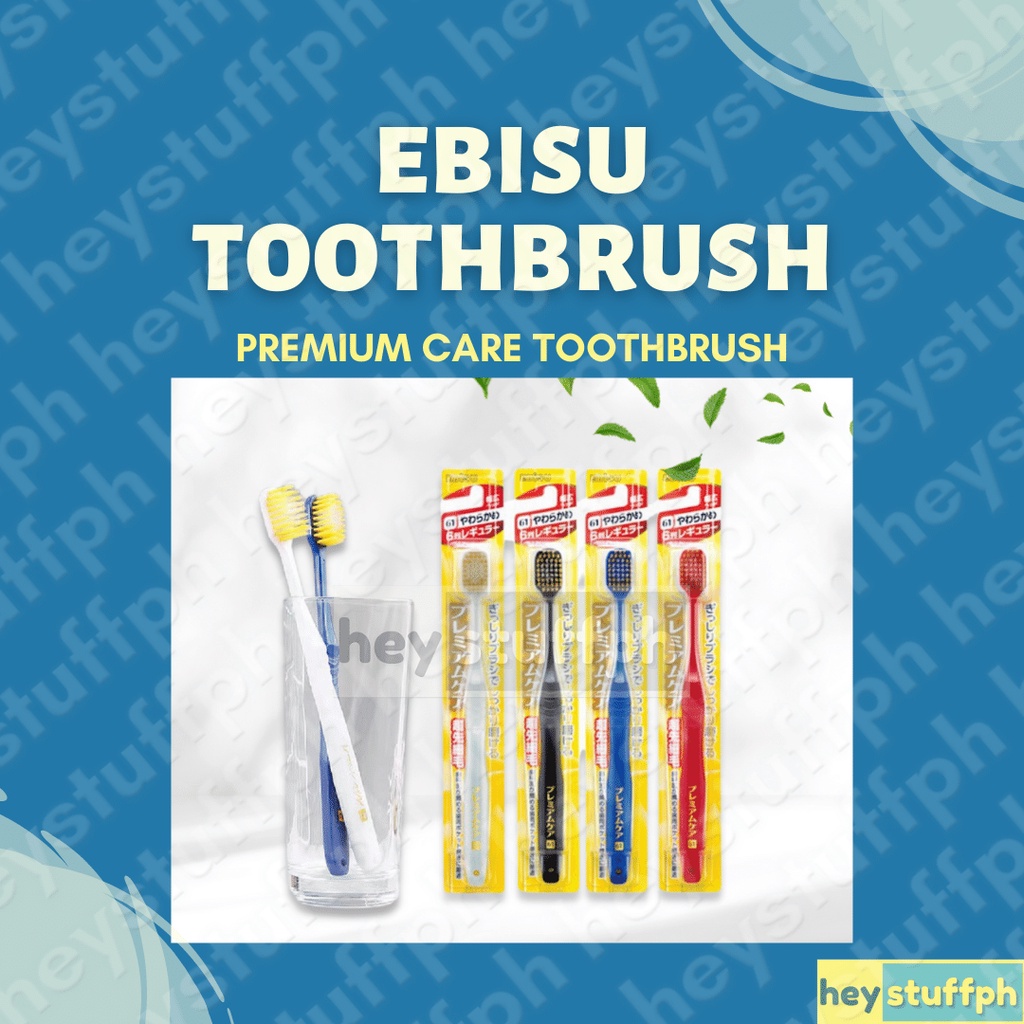 [Clearance Sale] EBISU Premium Toothbrush for Dental Hygiene | Shopee ...