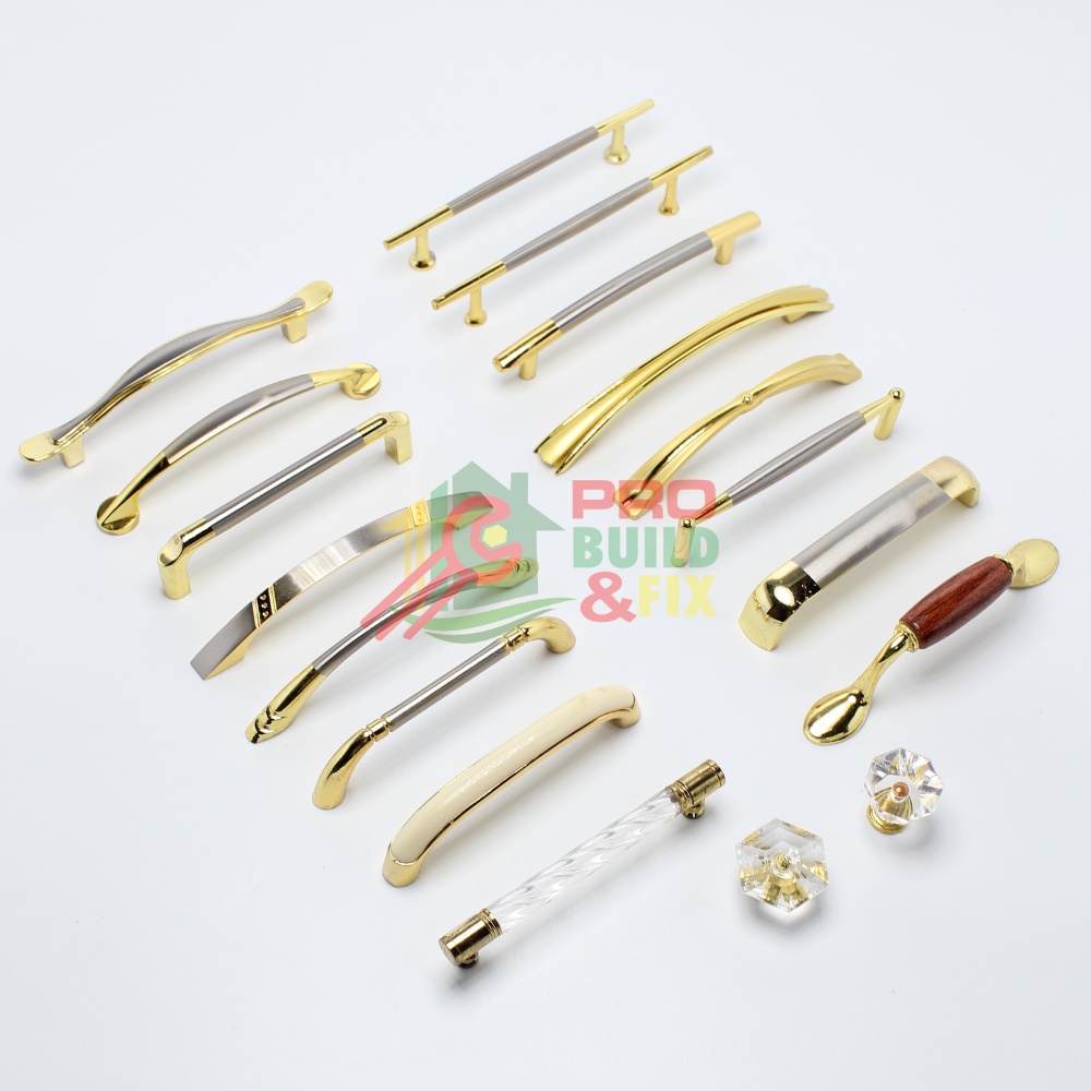 Metal Handles and Knobs (per piece) Drawer Pulls Kitchen Cabinet ...