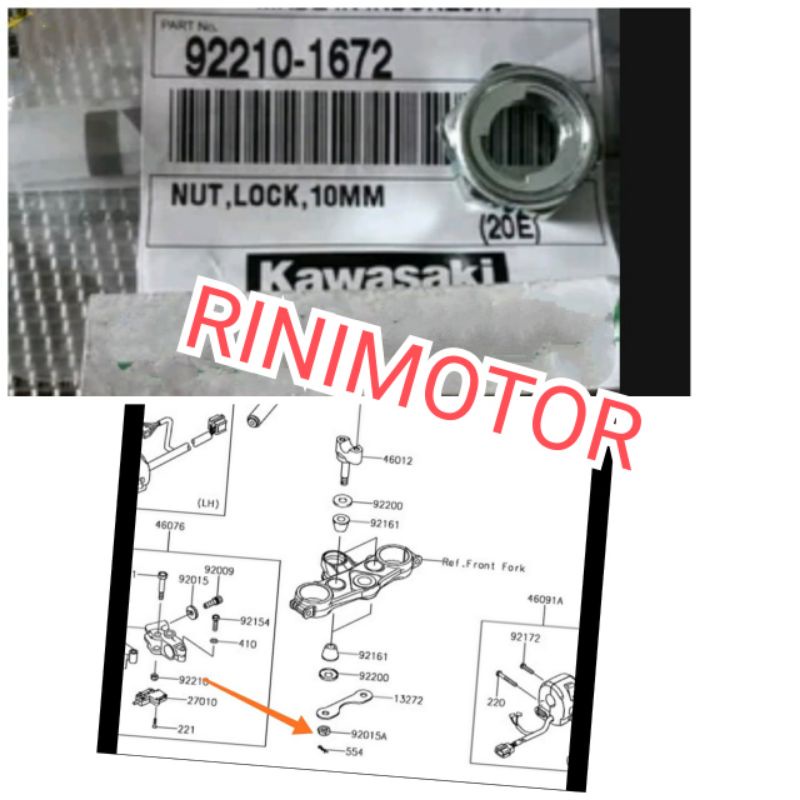 Original KLX SL bf dtracker 150 steering wheel handlebar mount raiser ...