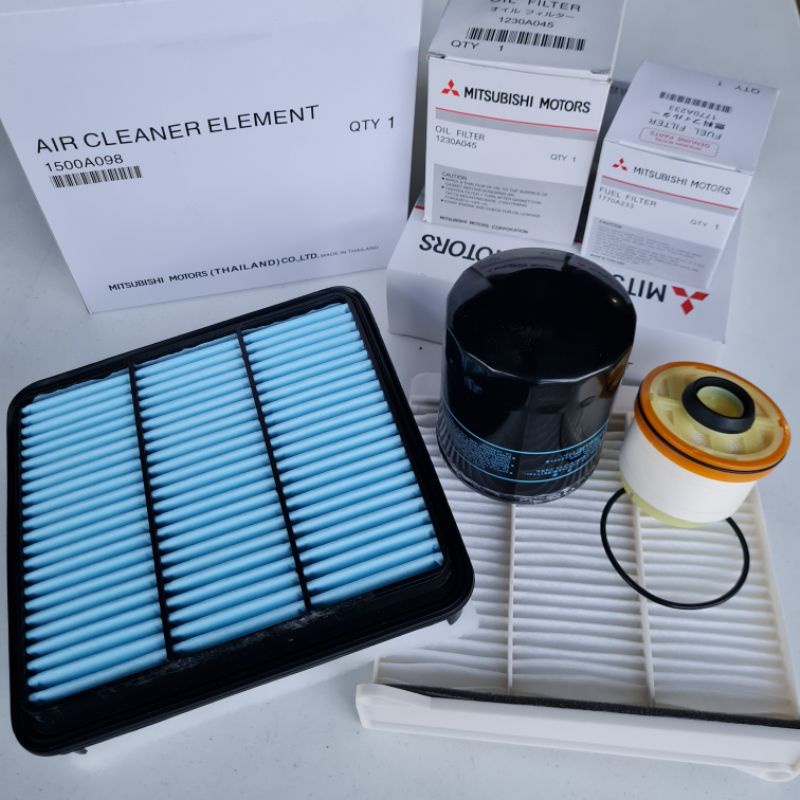 Filter Set For Mitsubishi Montero/Strada [2011-2015] | Shopee Philippines