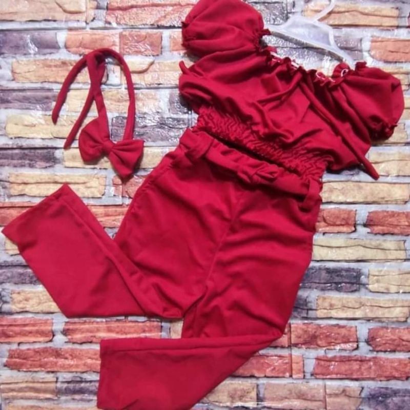 crop top terno for kids (5 to 6 years old) | Shopee Philippines