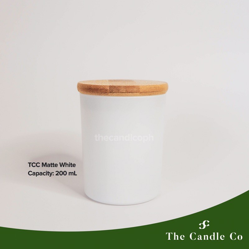 COD﹍Glass Matte White Candle Jar (200ml, 320ml & 430ml) | Shopee Philippines