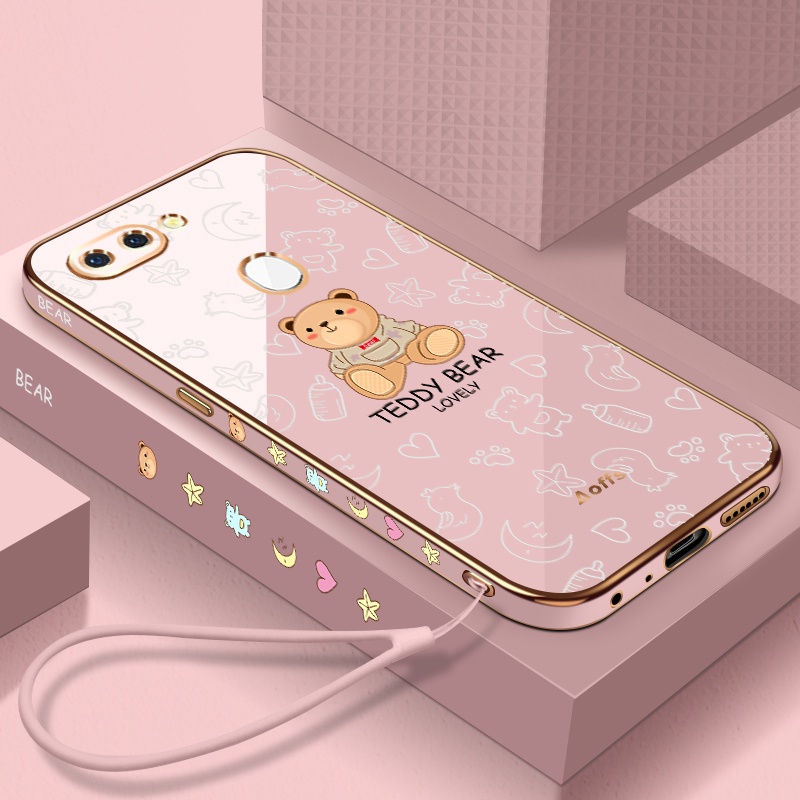 Teddy Bear case for Oppo A7 A3S A5S Oppo A12 A12E Oppo A9 2020 Oppo A5 ...