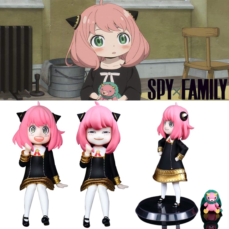 Collectible Anya Figure From Spy X Family Handmade And Material Pvc ...