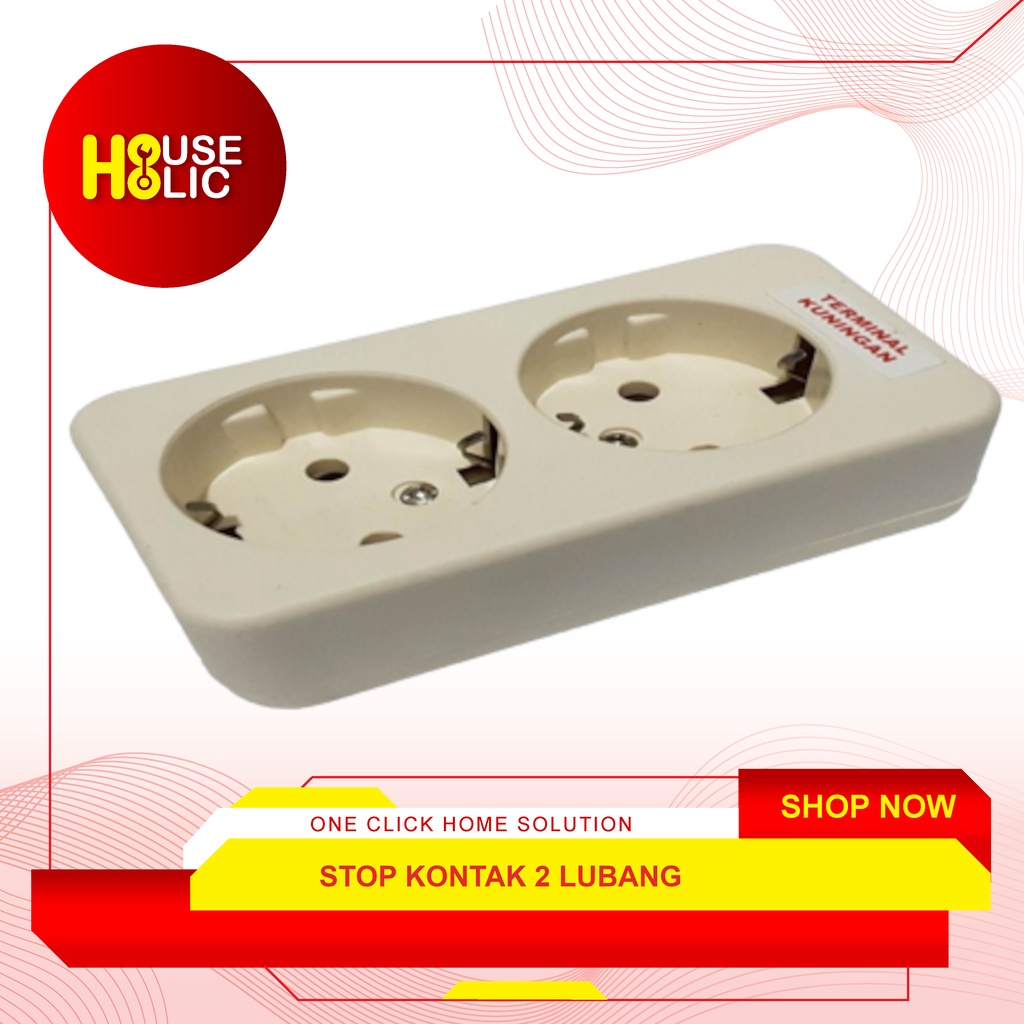 2 Hole Socket 2 Hole Electrical Plug / Ground Brass Terminal | Shopee ...