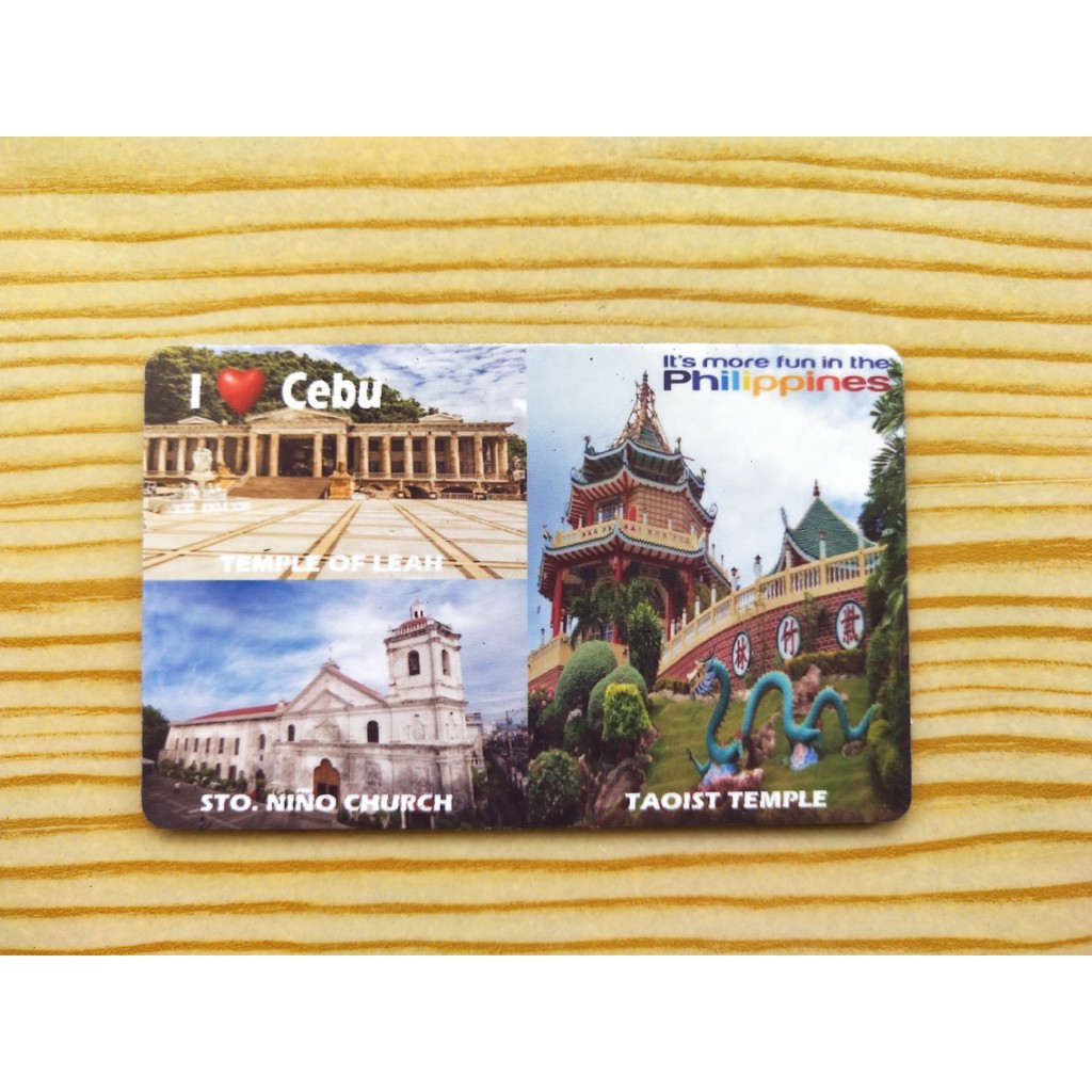 I Love Cebu Rubber Magnet Souvenir Design | Shopee Philippines