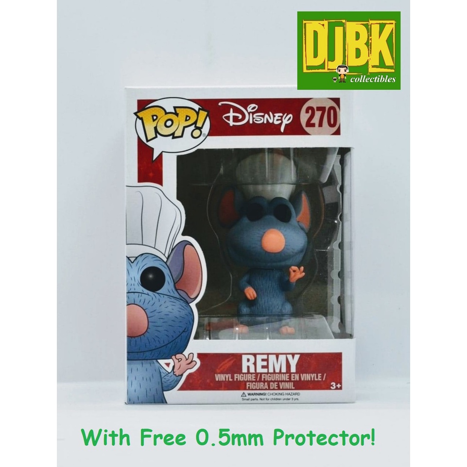 Funko Pop - Disney Ratatouille - Remy 270 w/ Free 0.5mm Protector ...
