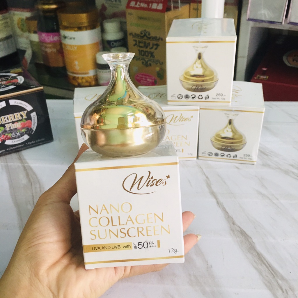 Wise Nano Collagen Sunscreen Thailand | Shopee Philippines