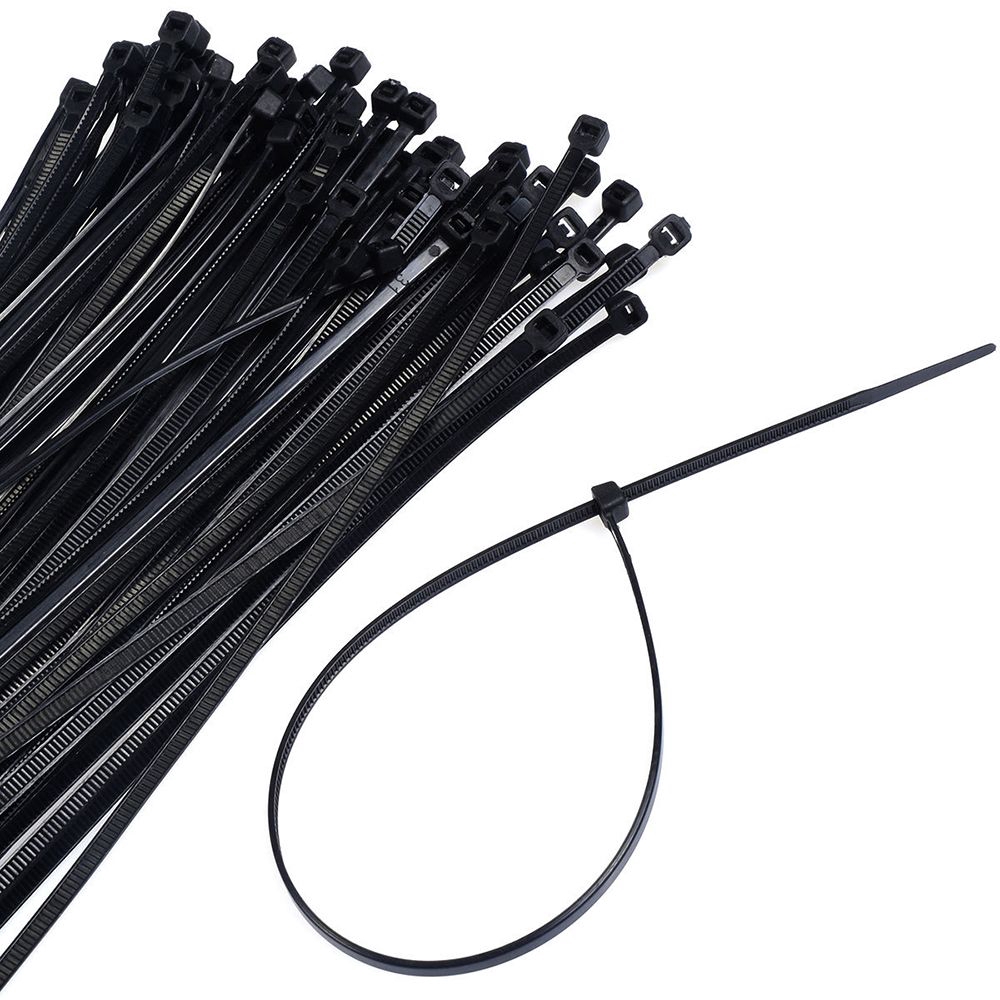 SJW 100Pcs Releasable Self locking Nylon Cable Ties Wire Zip Tie Cord ...