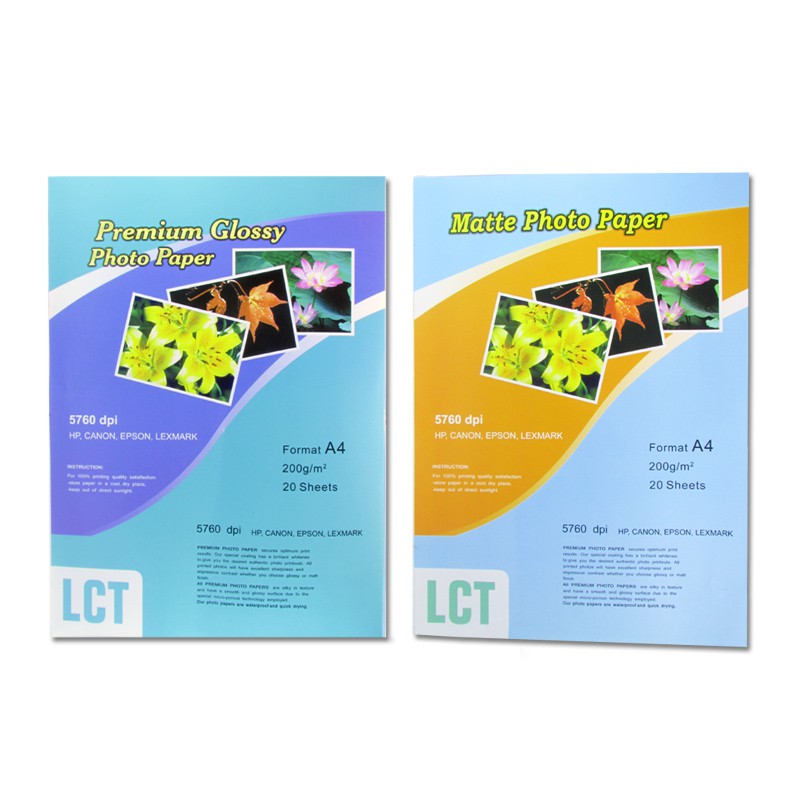 Photo Paper 200GSM A4 by 20pcs | Shopee Philippines