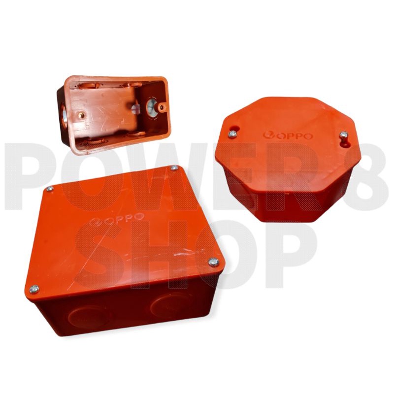 Pvc orange junction box & utility box | Shopee Philippines