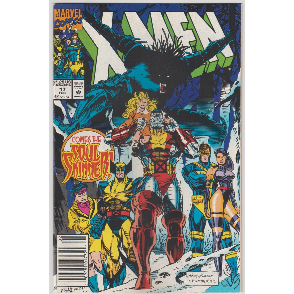 X-Men 17 (1993) Andy Kubert art | Shopee Philippines