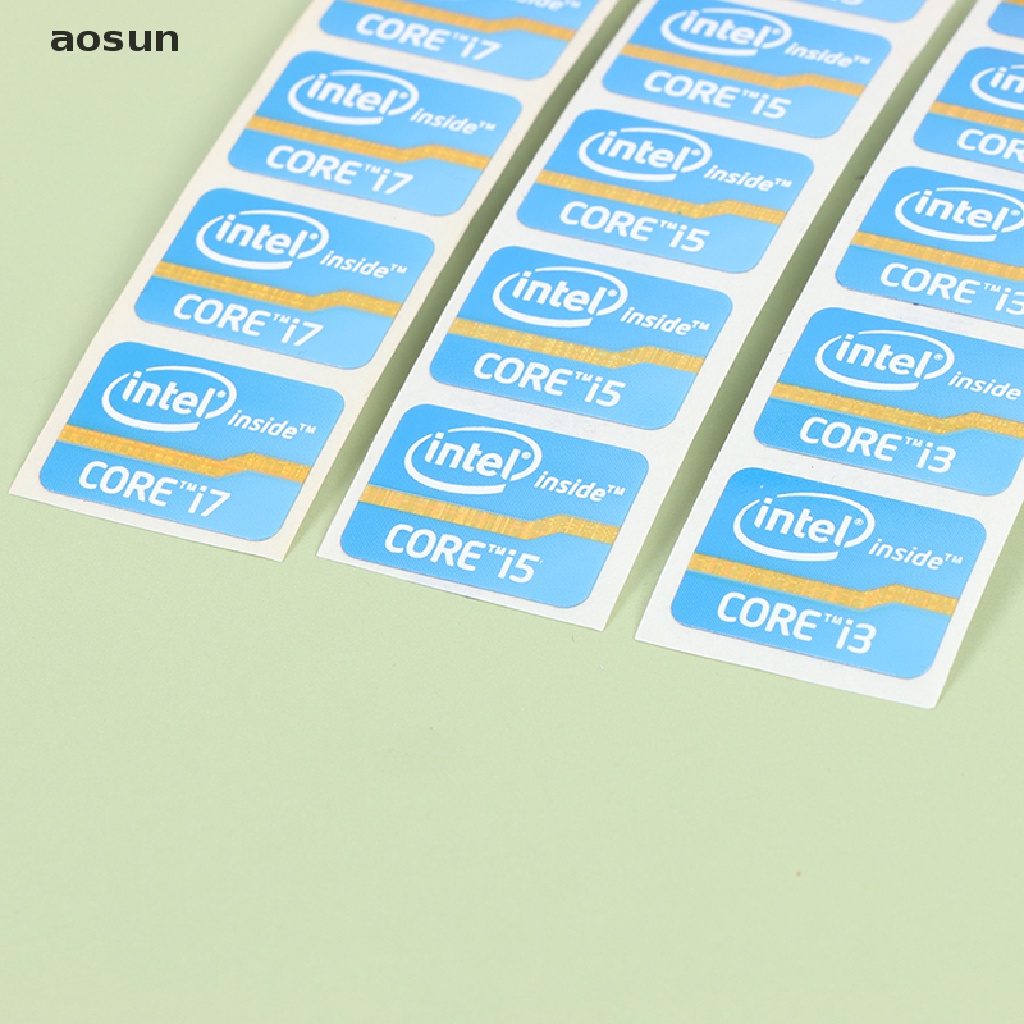 aosun Ultrabook Performance Label Sticker Laptop Logo Sticker Intel ...