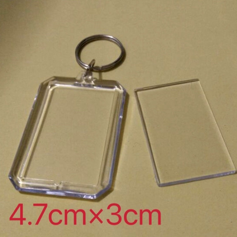 Acrylic keychain DIY Photo (Different Shapes) Photo Print/Photo insert ...