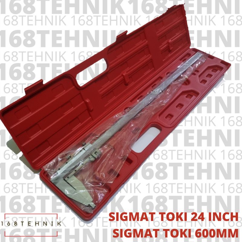 SIGMAT TOKI JAPAN 24" INCH 600MM VERNIER CALIPER/ 24" VERNIER CALIPER ...