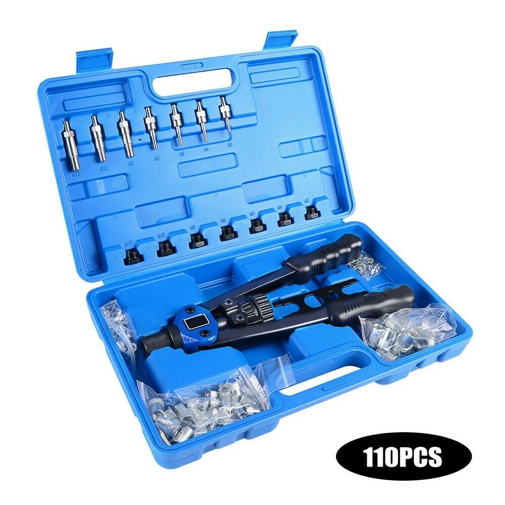 Nutsert Tool Nutsert Kit Rivnut Heavy Duty Nutsert Gun M3-12 Nut Rivet Riveter | Shopee Philippines