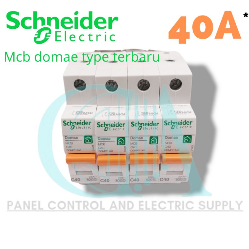 SCHNEIDER Mcb Domae 40A scyneider safety electrical socket 230V ampere ...