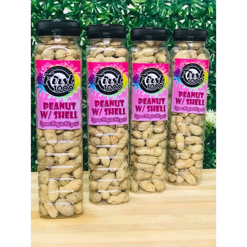 NUTS / PEANUTS / ADOBONG MANI / BEER NUT Kutkutin in a Jar by First1000 ...