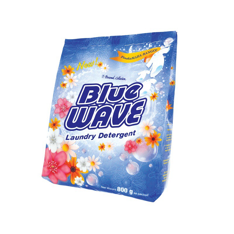 Blue Wave Powder Laundry Detergent 800g | Shopee Philippines