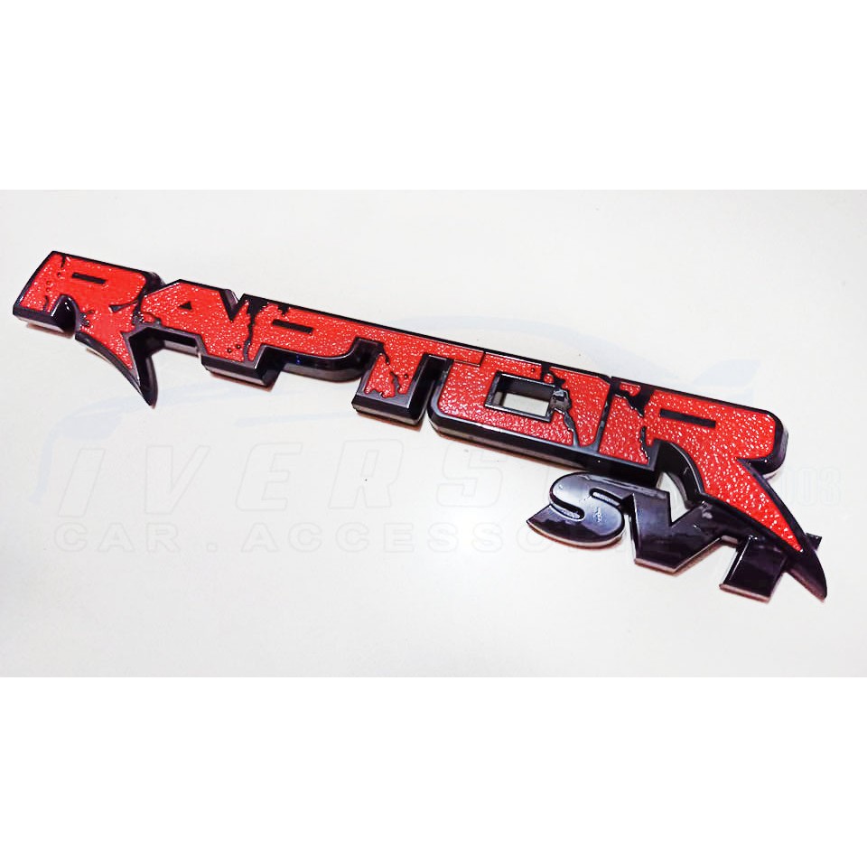 Red Emblem for Ford Ranger Raptor SVT | Shopee Philippines