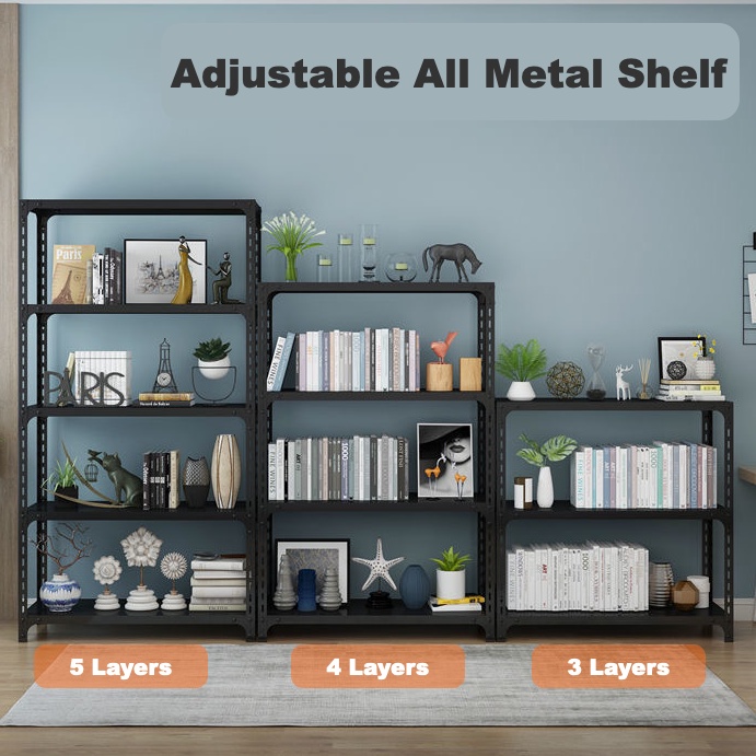 Multi-purpose high-quality rack galvanized all-metal shelf 3, 4, 5 ...