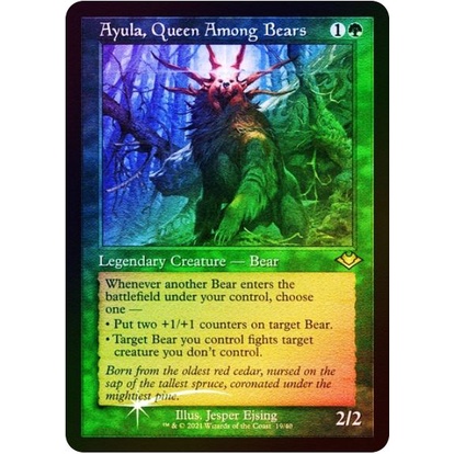 Magic the Gathering | Ayula, Queen Among Bears | Shopee Philippines