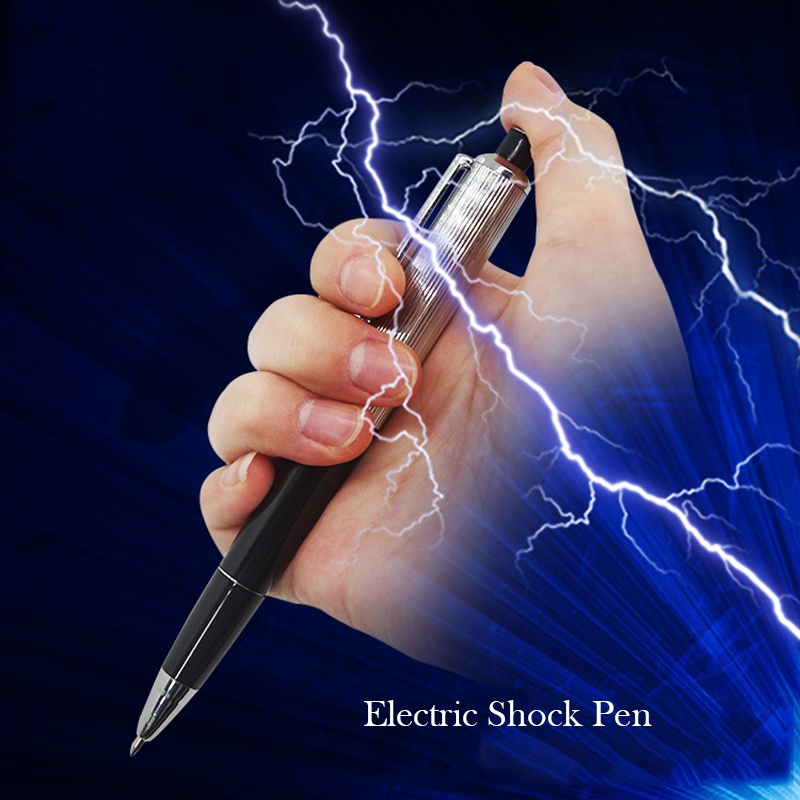NEW Electric Shock Prank Pen Writable Gag Joke Funny Creative Trick Toy ...