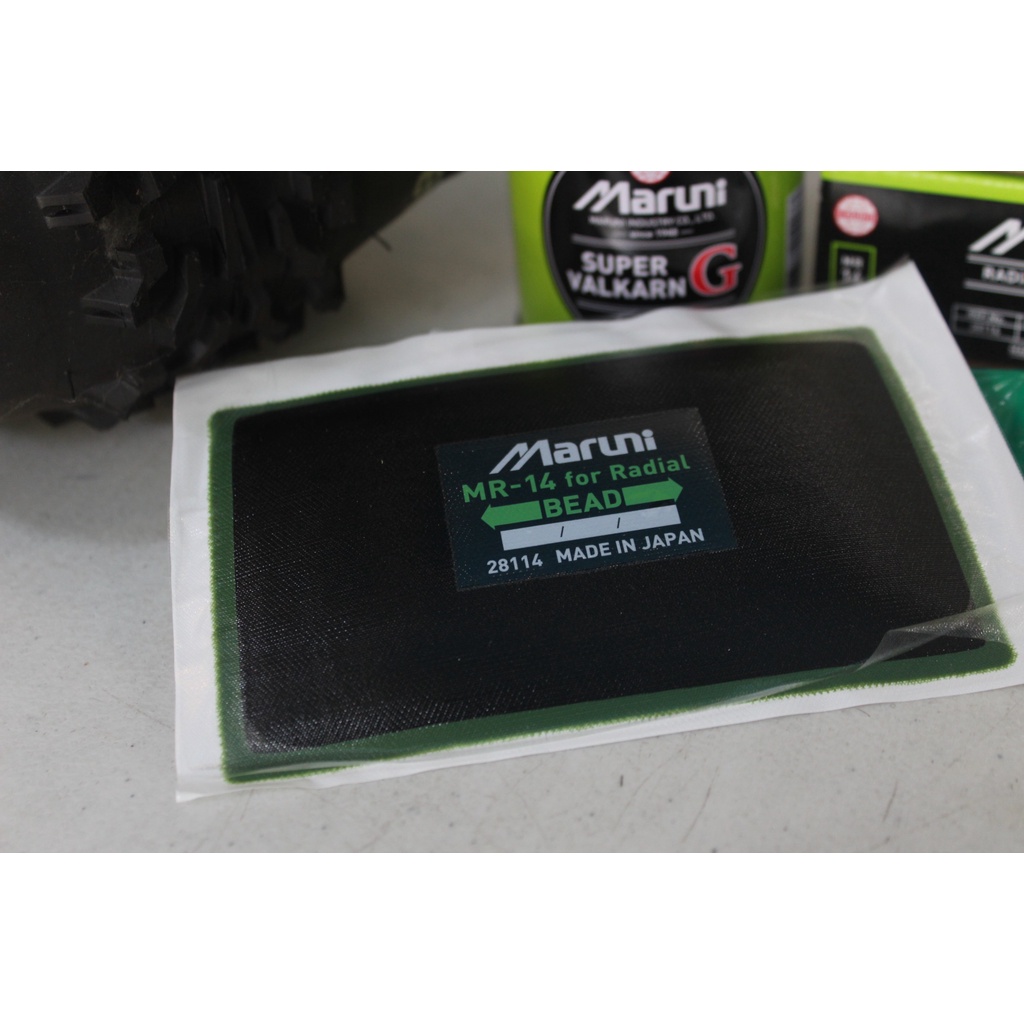 Maruni Japan Vulcanizing Tire Patch MR-14 for SUV and Heavy Trucks ...