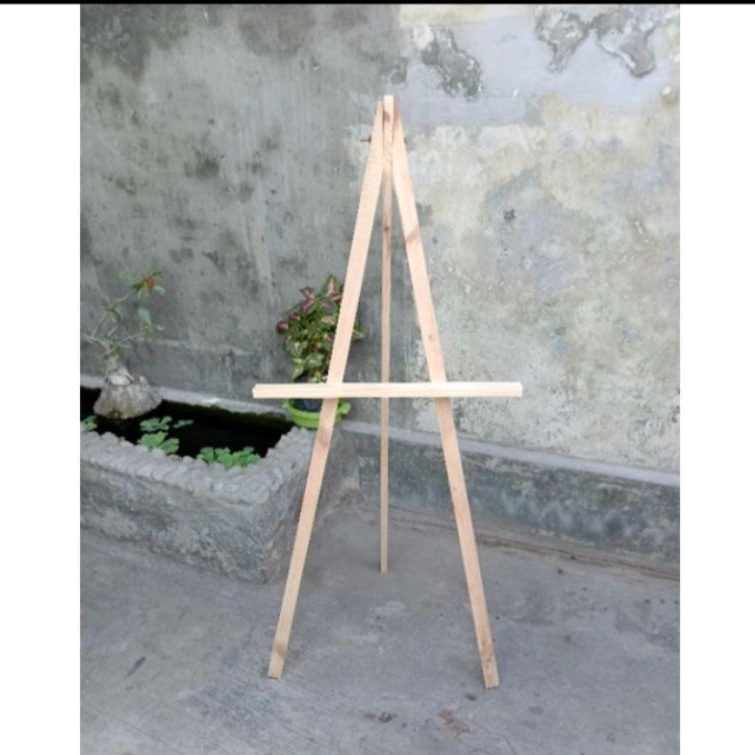 KAYU Standing / Wooden Stand 100cm high from the floor to 50cm high ...