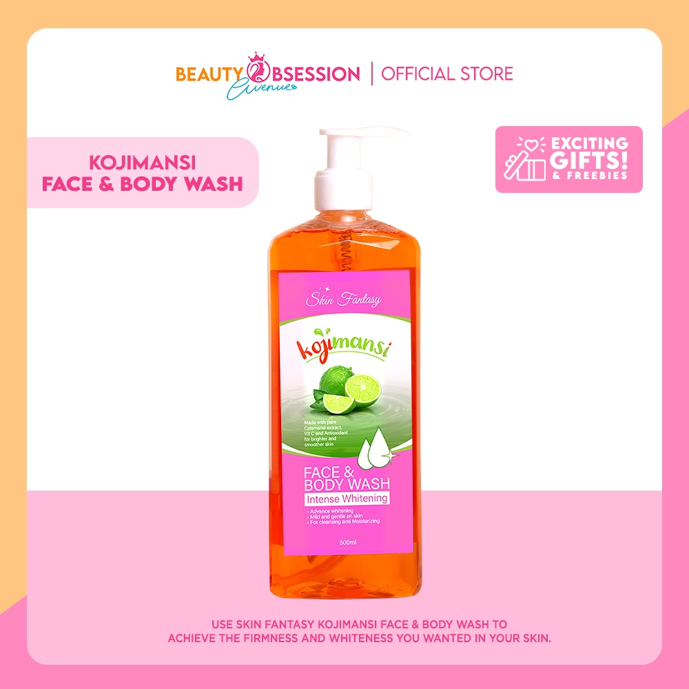 Skin Fantasy Kojimansi Face And Body Wash 500ml | Shopee Philippines