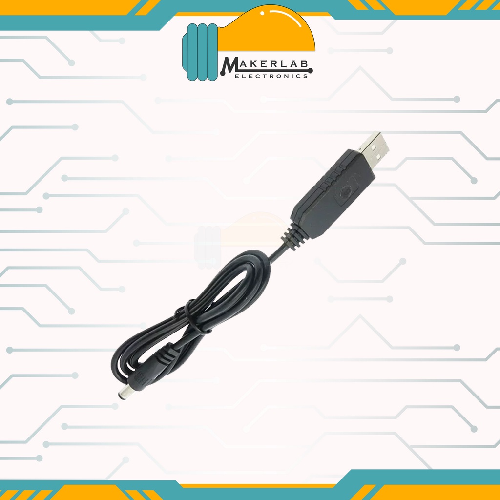 WiFi to Powerbank Cable DC 5V to 9V USB Cable Boost Converter Step-up ...