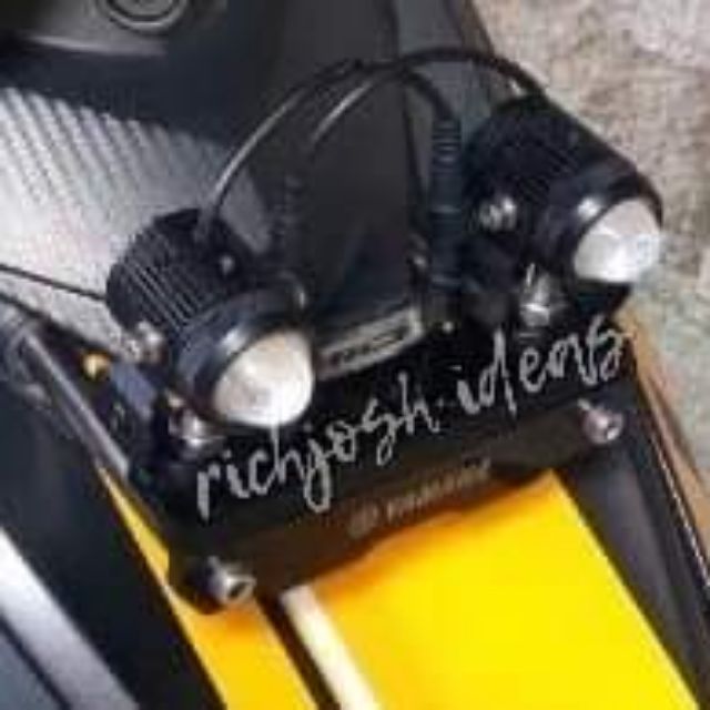 Mio i 125/s M3 Acrylic Bracket with Mini Driving Light MDL | Shopee ...