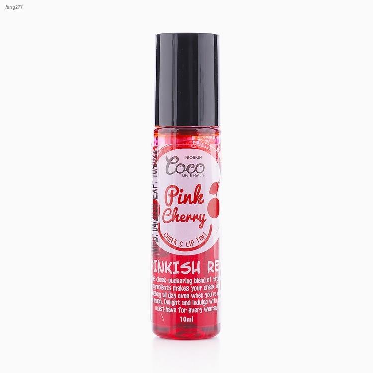 Bioskin Coco Pink Cherry Cheek & Lip Tint (Long-lasting, Smudge-Proof ...