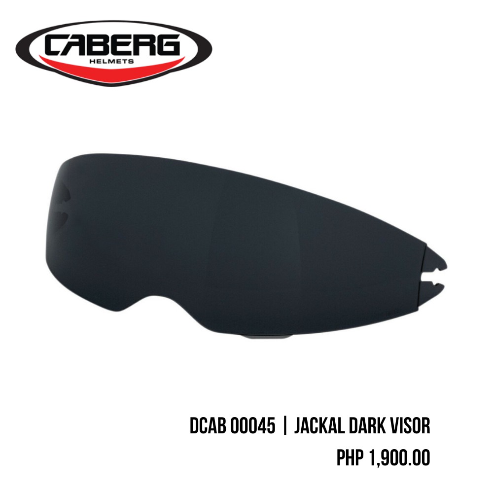 Caberg Jackal Dark Visor (Dcab-00045) | Shopee Philippines
