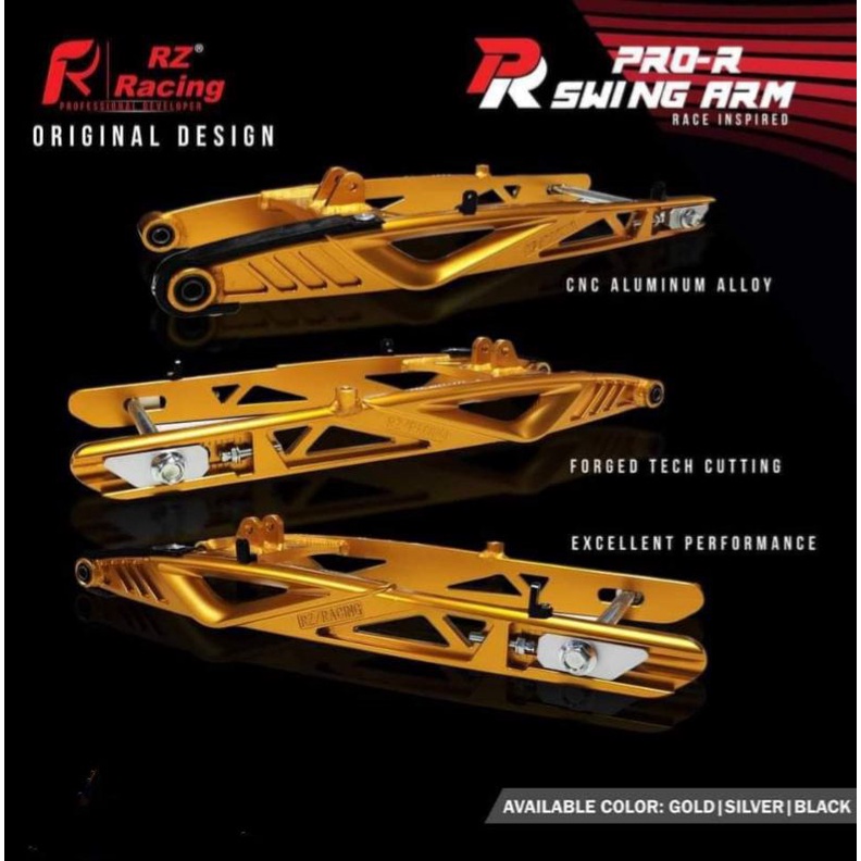 Rz racing Pro R swing arm sniper 150,155 | Shopee Philippines