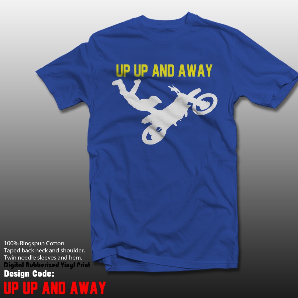 Gifo Shopee RIDERS Up Up And Away Shirt | Shopee Philippines