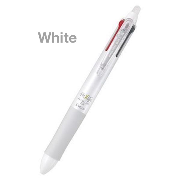 PILOT FriXion Ball 4 Ballpen 4 colors in 1 body 0.5 mm Erasable Ballpen Multicolor Ballpoint ...
