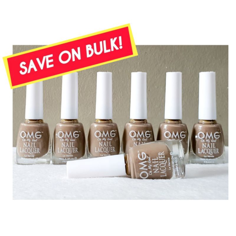 OMG Nail Polish 10ml (Sunny Tan) | Shopee Philippines