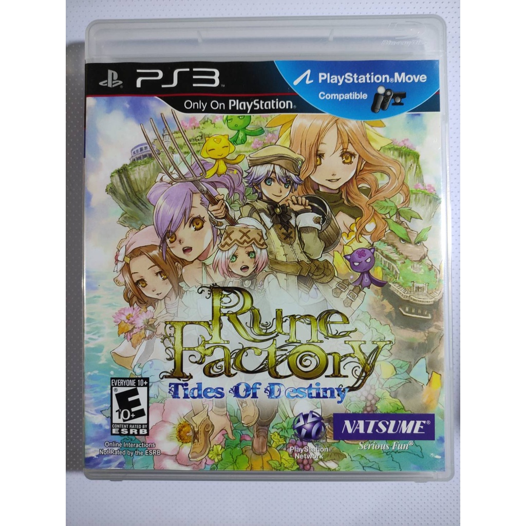 (2nd Hand) PS3 - Rune Factory : Tides of Destiny (z1)(Eng) ** Can Play ...