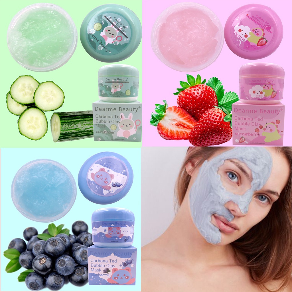 Bubble Mask Carbonated Bubble Gel type Clay Mask Bubbles Mask ...