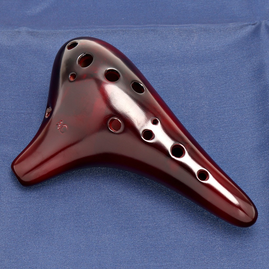 12 Holes Alto ToneC Ocarina Flute Musical Instruments | Shopee Philippines