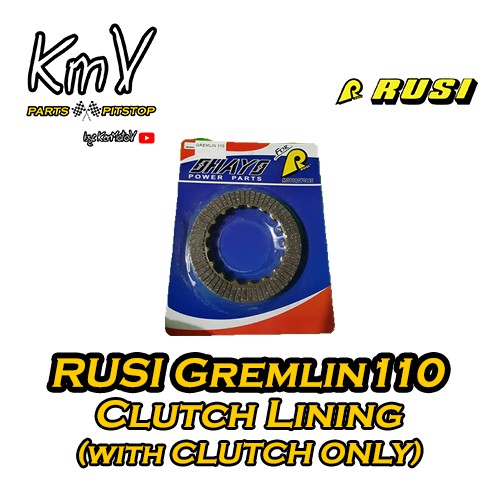 RUSI Gremlin Clutch Lining (with Clutch Only) | Shopee Philippines