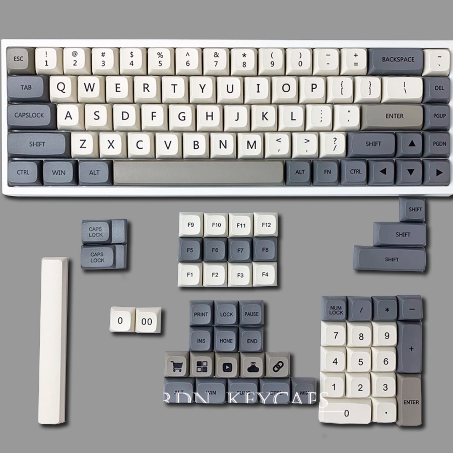 Revelation keycaps PBT sublimation XDA profile keycap suitable for 108 ...