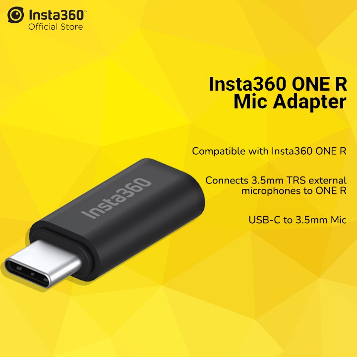 Insta360 ONE R Mic Adapter | Shopee Philippines