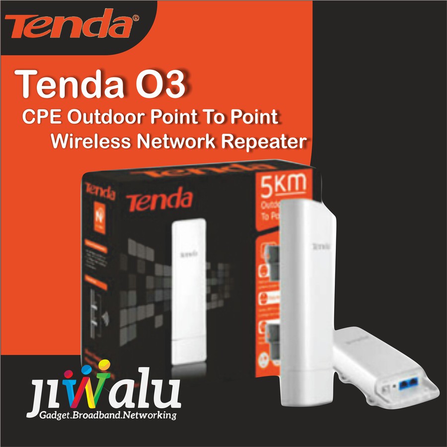 TENDA Tent O3 5KM WISP CPE Outdoor Point To Point Wireless Network ...