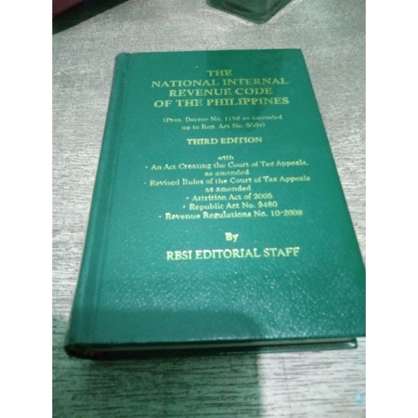 Codal (Rex) 2009 - The National Internal Revenue Code of the ...