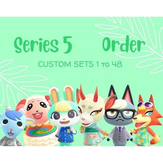 Animal Crossing Amiibo Cards Series 5 Raymond Judy Sherb Dom Audie ...