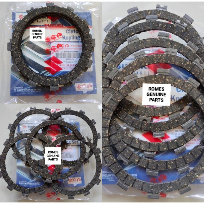 RAIDER 15O Fi CLUTCH LINING SET SGP GENUINE ( 5 PIECES ) | Shopee ...