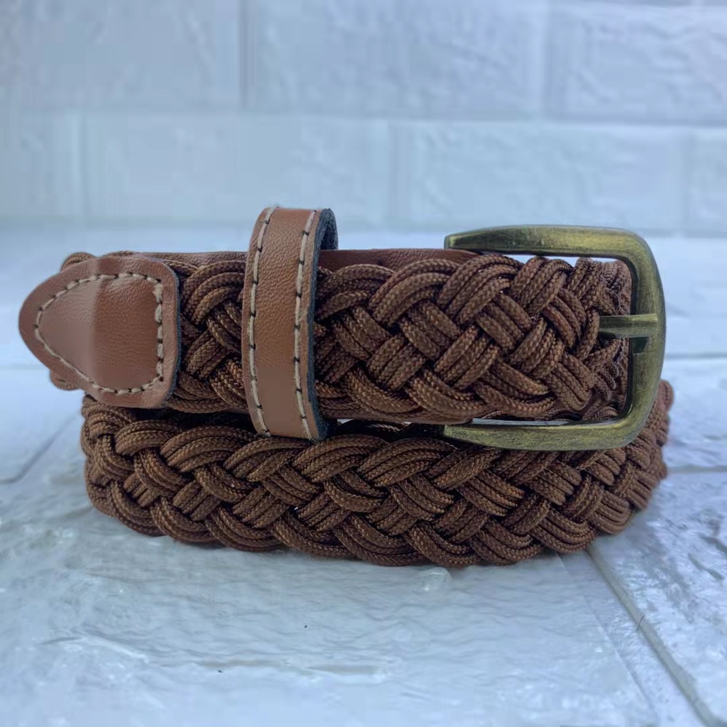 Women weave Korean silk belt women's fashion Korean decorative belt ...