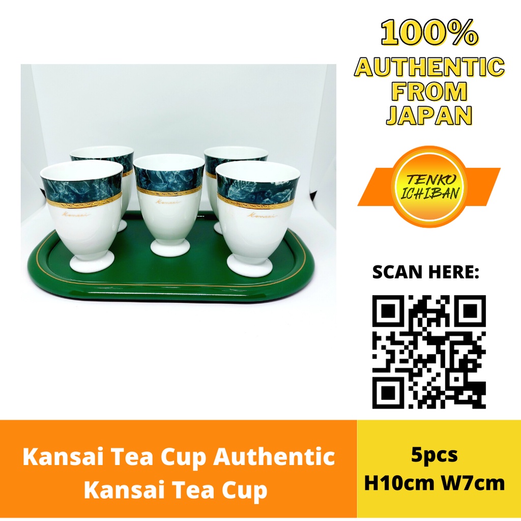 Authentic Kansai Tea Cup 5pcs (whiskey not included) | Shopee Philippines